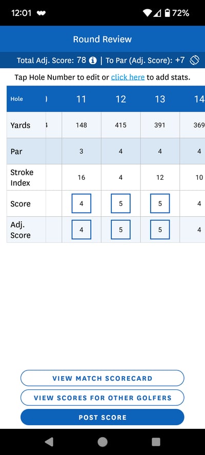 How to use the GHIN App Golf Handicap Calculator to Play with Friends