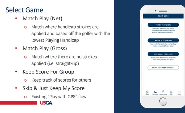 USGA GHIN App: Game Scoring Coming Soon!