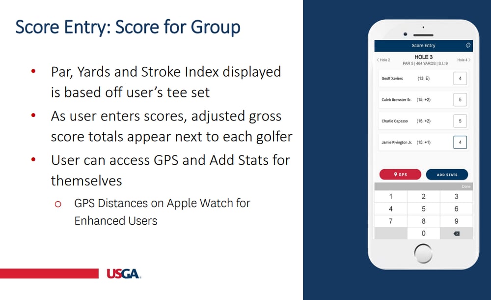 USGA GHIN App: Game Scoring Coming Soon!