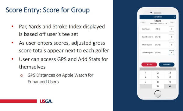 USGA GHIN App: Game Scoring Coming Soon!
