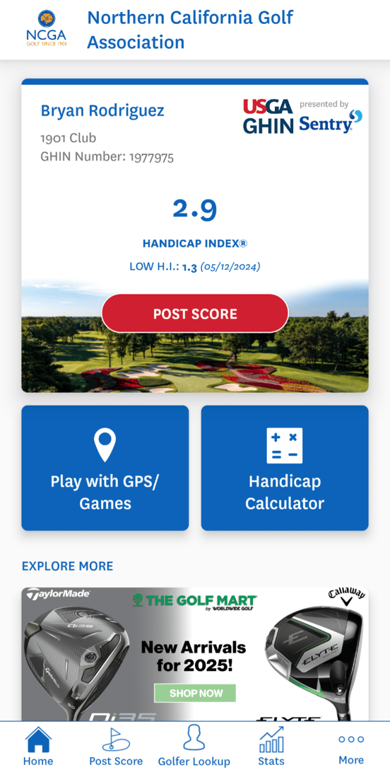 How to use the GHIN App Golf Handicap Calculator to Play with Friends