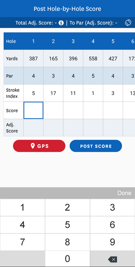 How to Post a Score Using the USGA GHIN Mobile App